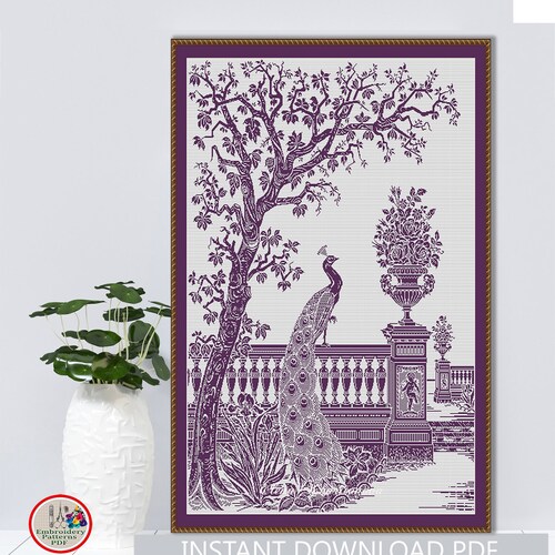 Monochrome Floral Sampler Cross Stitch Pattern Counted Cross - Etsy