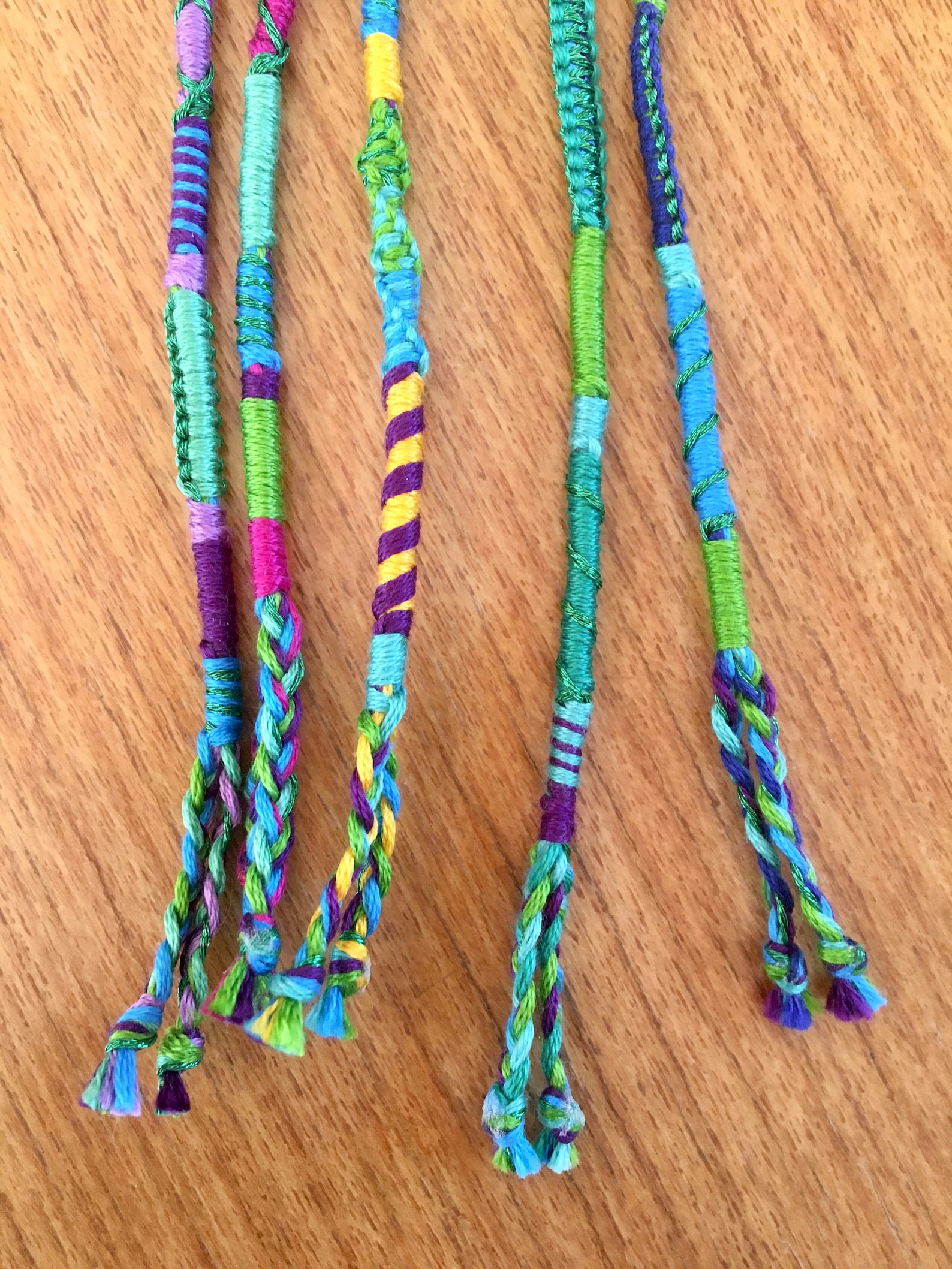 Mermaid 5pk Clip-in/braid-in Hair Wrap Extensions | Etsy