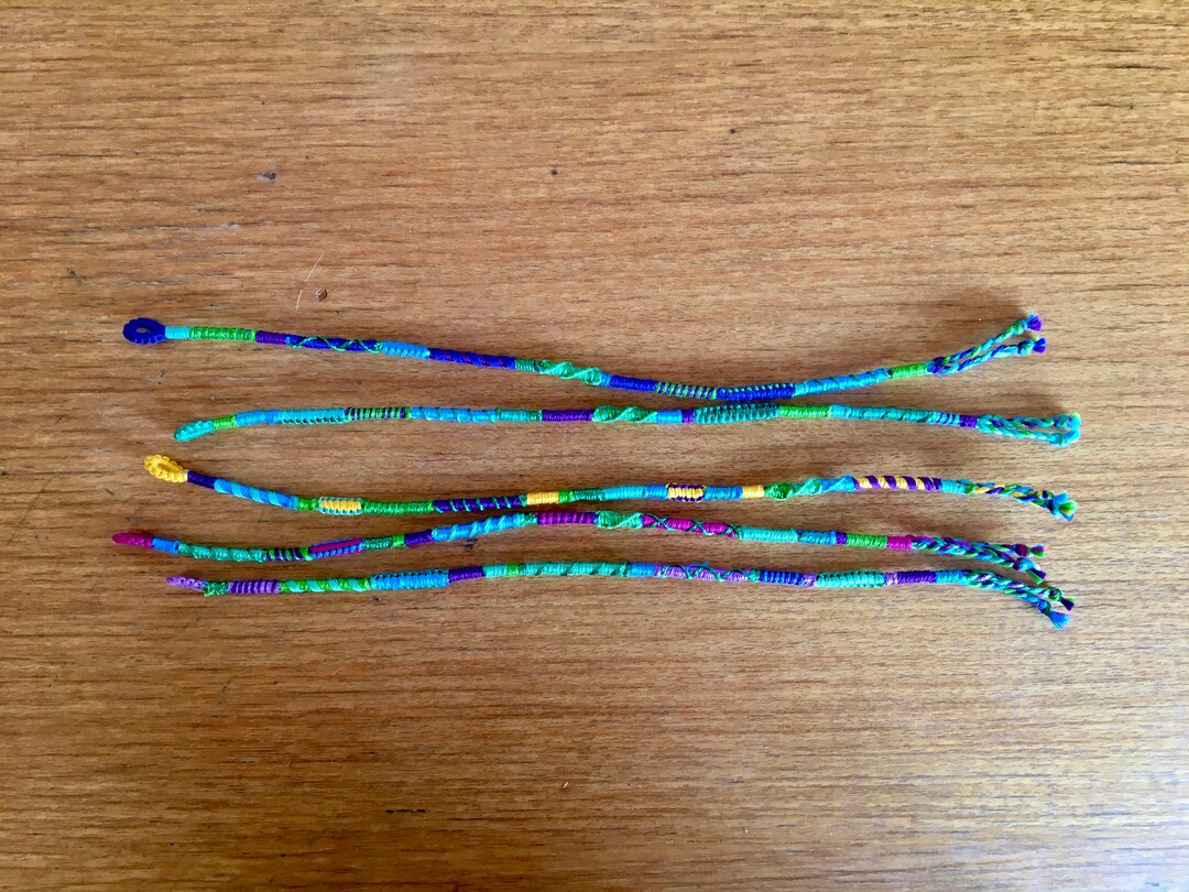 Mermaid 5pk Clip-in/braid-in Hair Wrap Extensions - Etsy