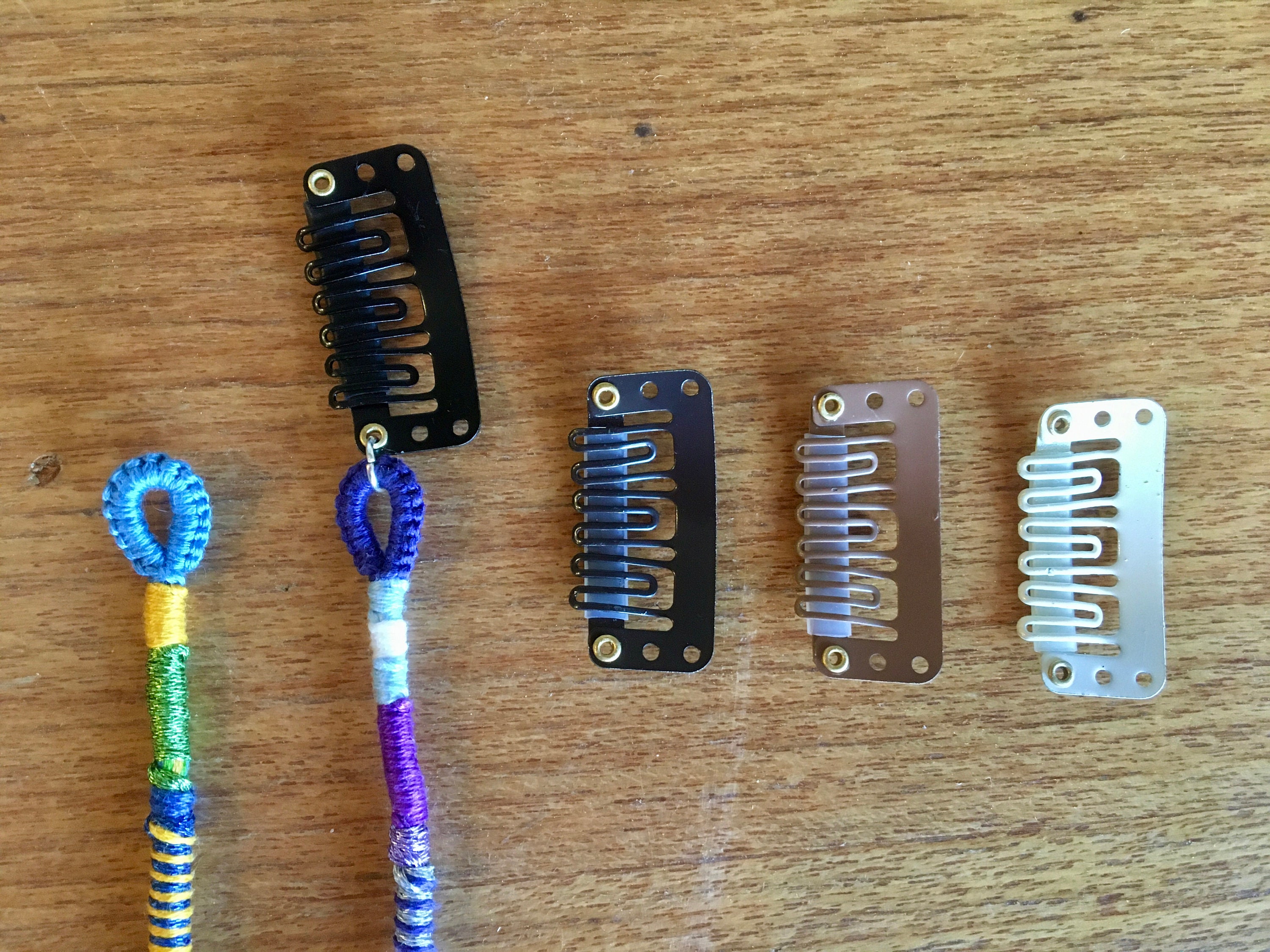 Fireworks 5pk Clip-in/braid-in Hair Wrap Extensions | Etsy