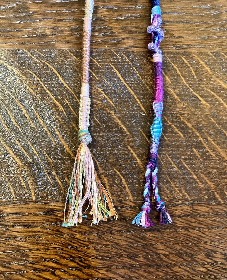 Custom Hair Wrap Extension -- Clip-in/braid-in Colorful Hair Wrap - Etsy