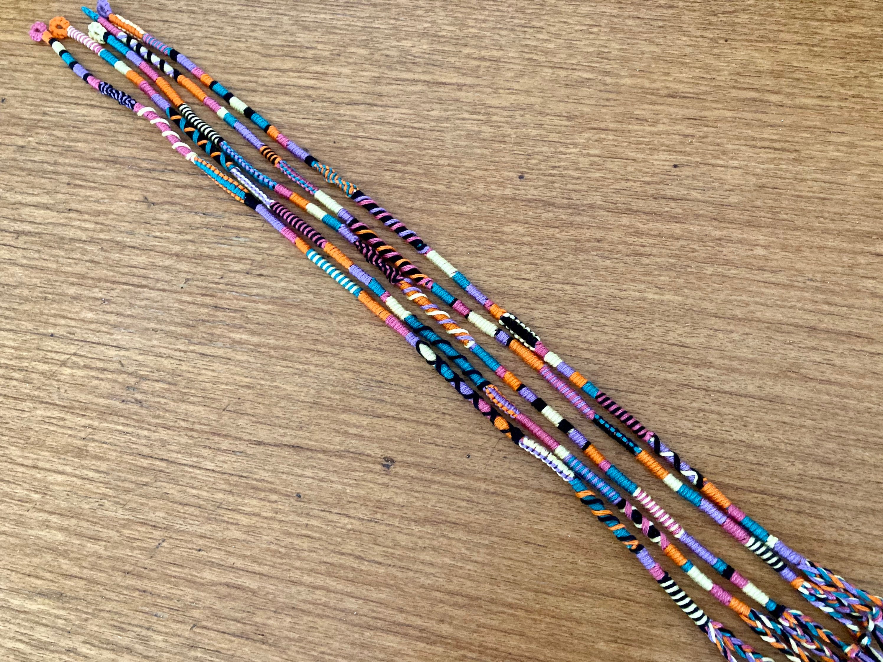 Custom 5pack Hair Wrap Extensions -- Clip-in/braid-in Colorful Hair ...