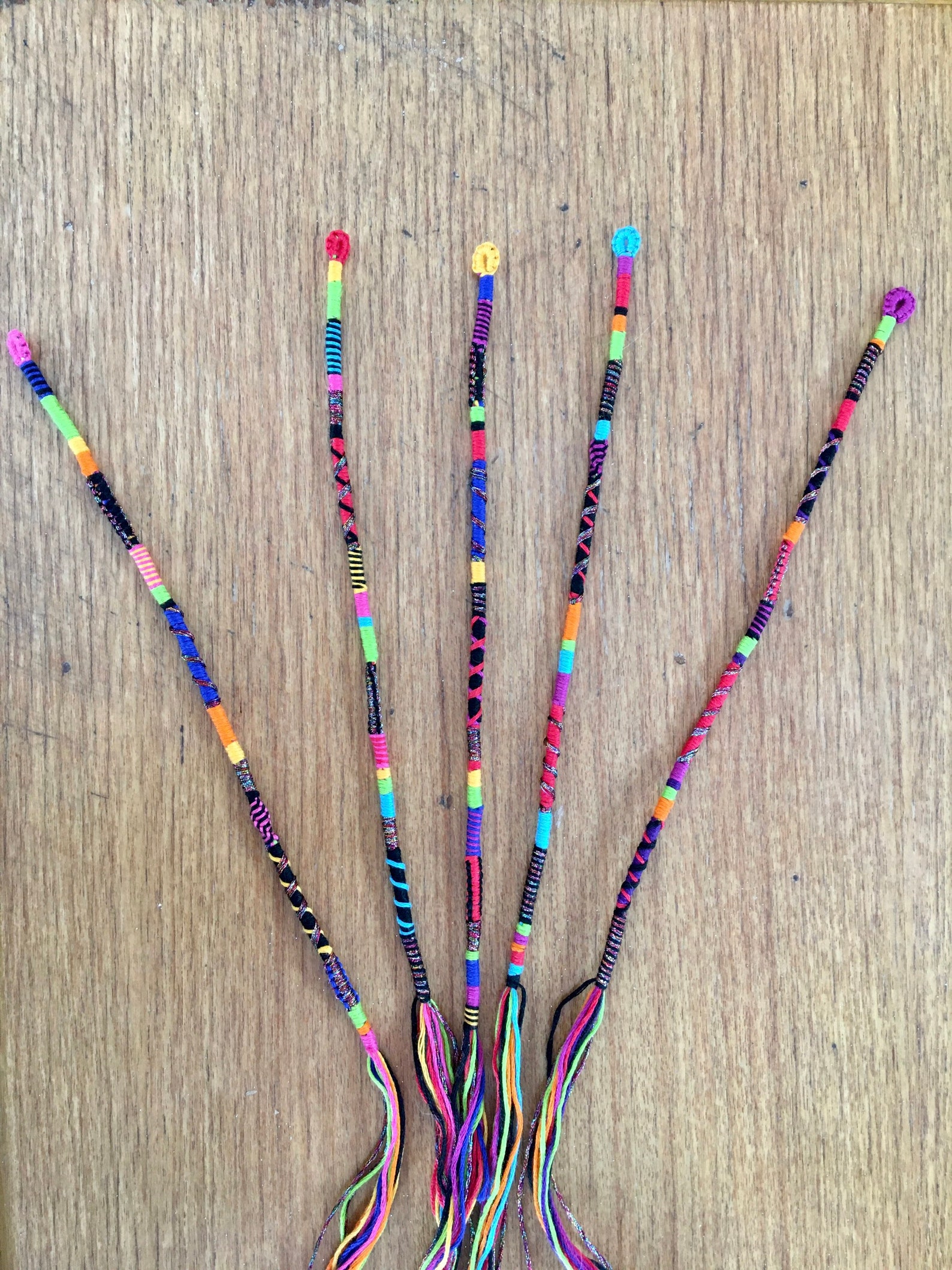 Fireworks 5pk Clip-in/braid-in Hair Wrap Extensions | Etsy