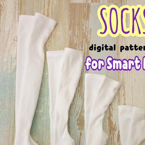 Socks Pattern for Smart Doll PDF Instant Download Digital - Etsy