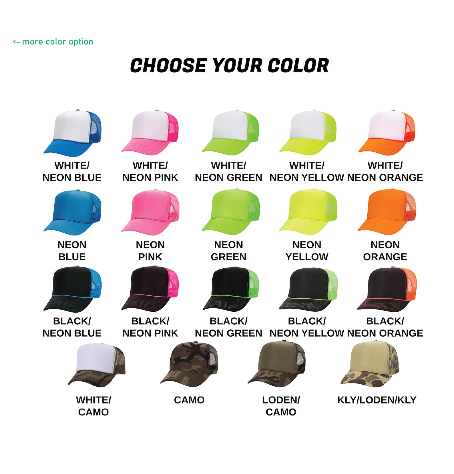 Custom Foam Trucker Hat Personalized Foam Hat Unisex Foam - Etsy