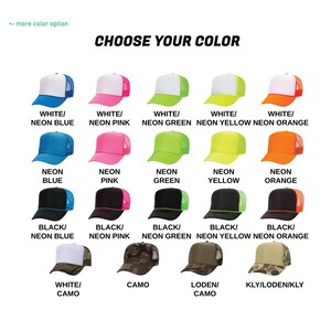 Custom Foam Trucker Hat Personalized Foam Hat Unisex Foam - Etsy