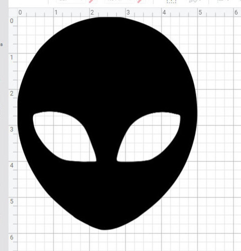 Alien Car Decal Sticker | Etsy