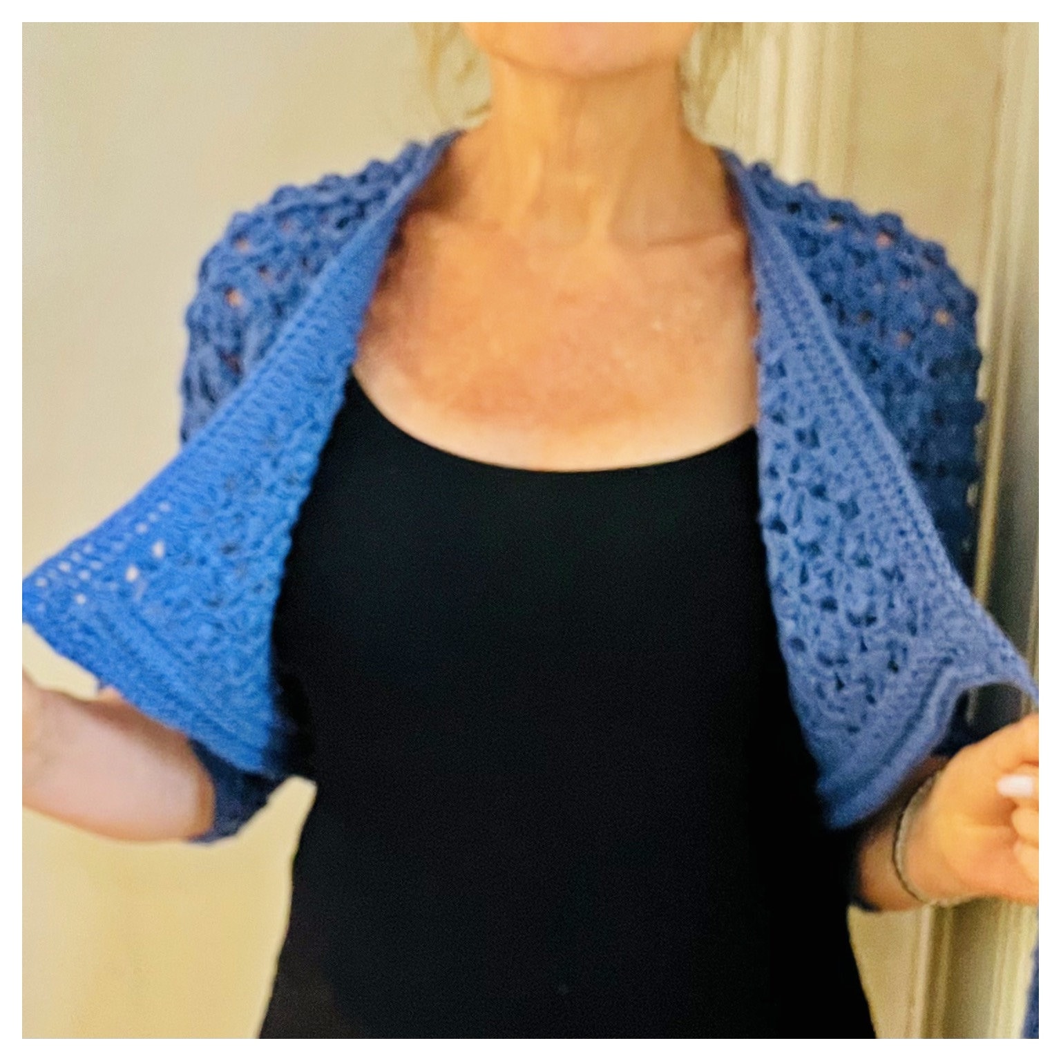 Bonito Bolero, Crochet Pattern English USA & Dutch, Crochet Bolero ...