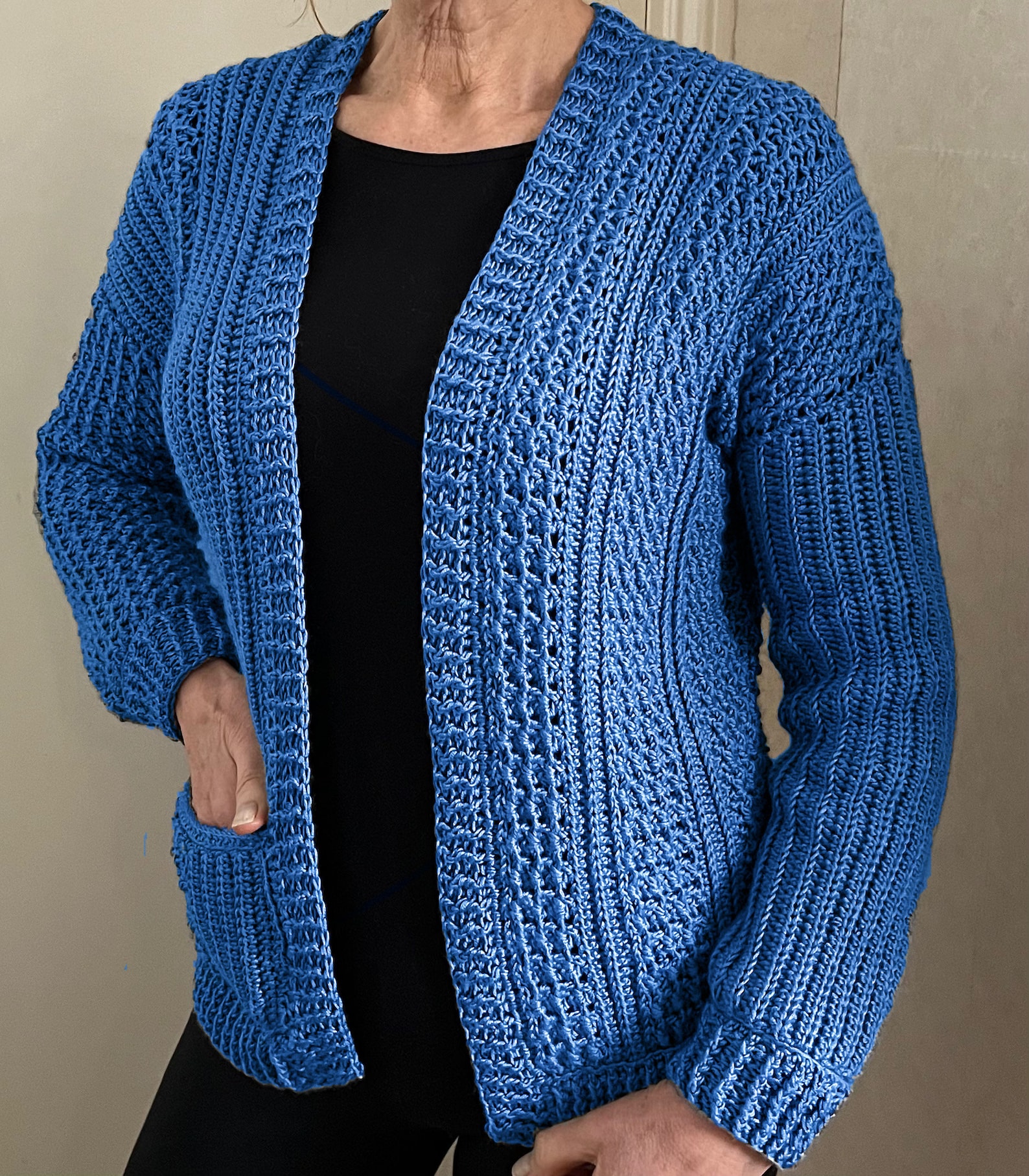 Cloud 9 Cardi, Crochet Cardigan Pattern, English USA & Dutch, Easy ...