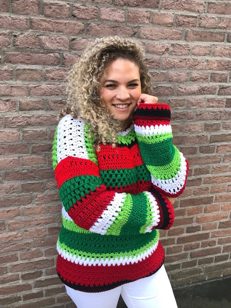 Christmas Sweater PATTERN - Etsy