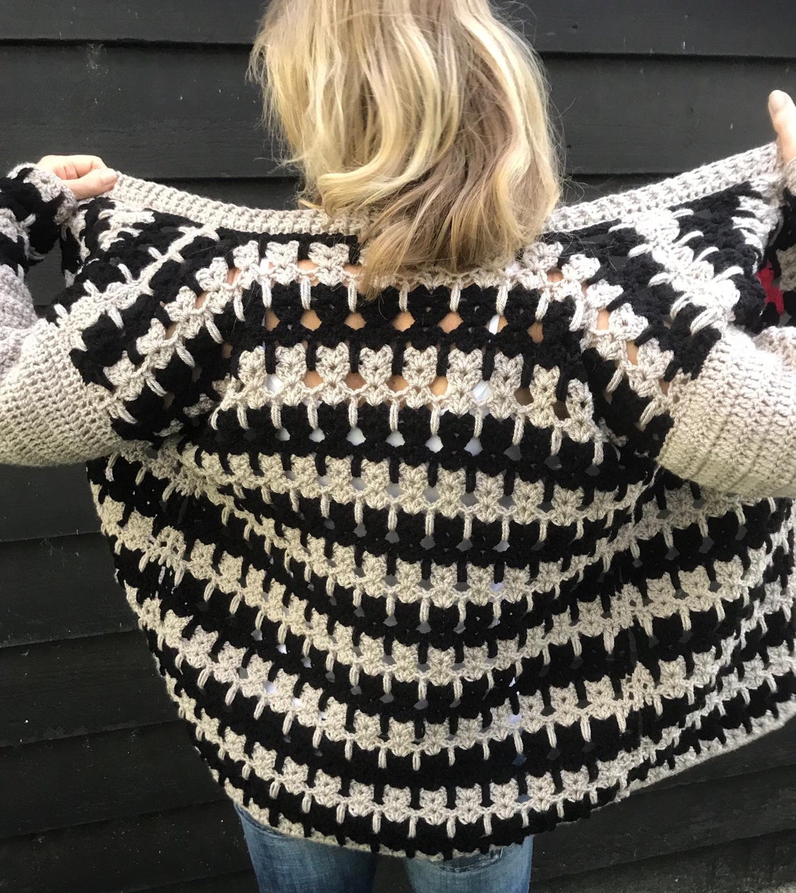 Cats Cardigan PATTERN - Etsy