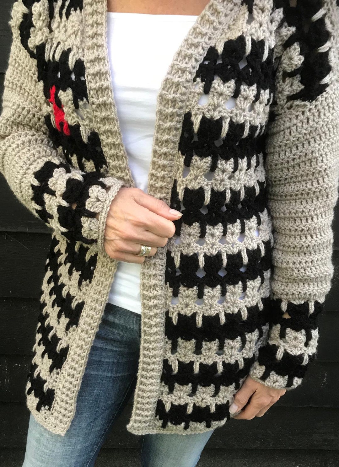 Cats Cardigan PATTERN - Etsy