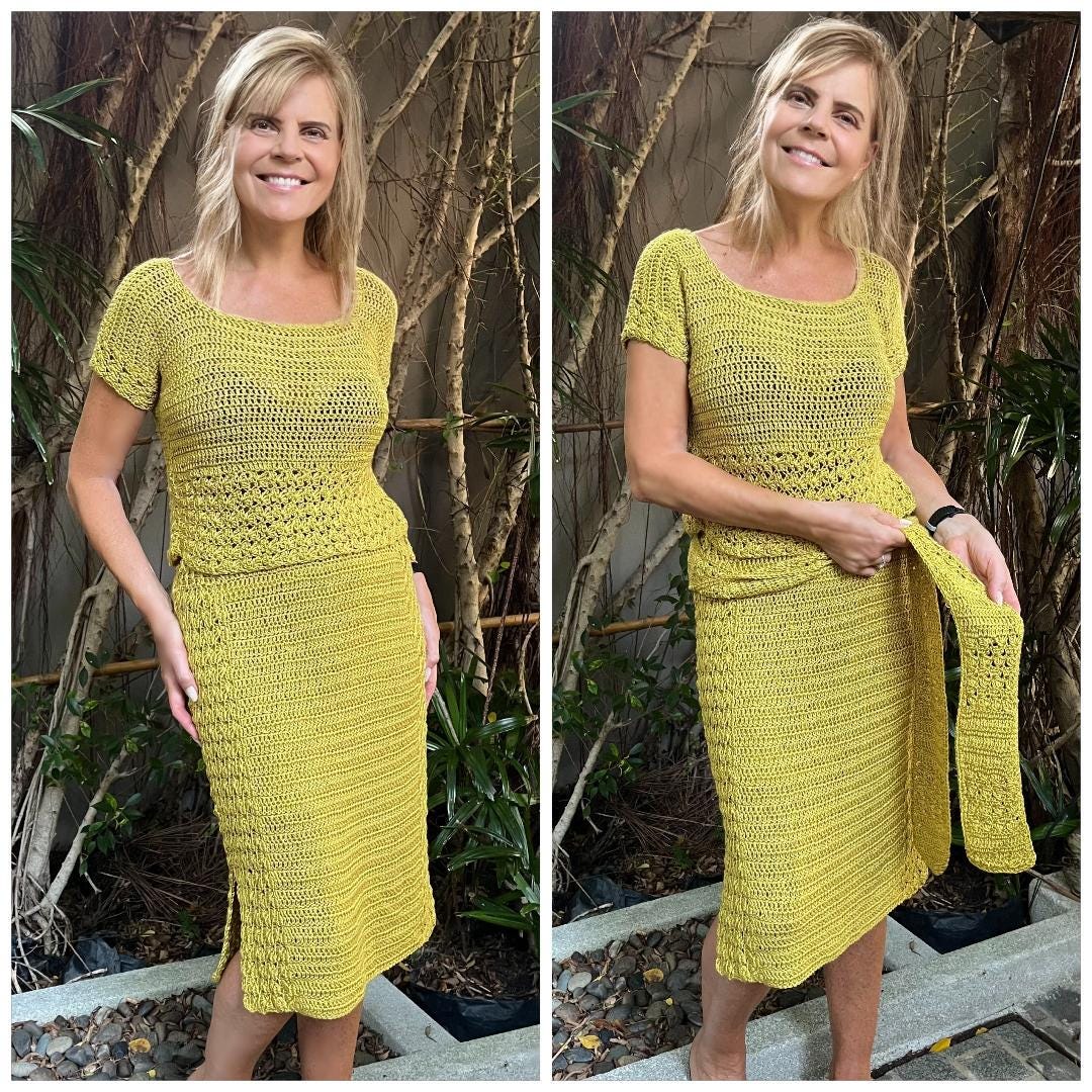 Lovely CJ 2 Piece Set - Crochet PATTERN - English US Terms - Also Dutch ...