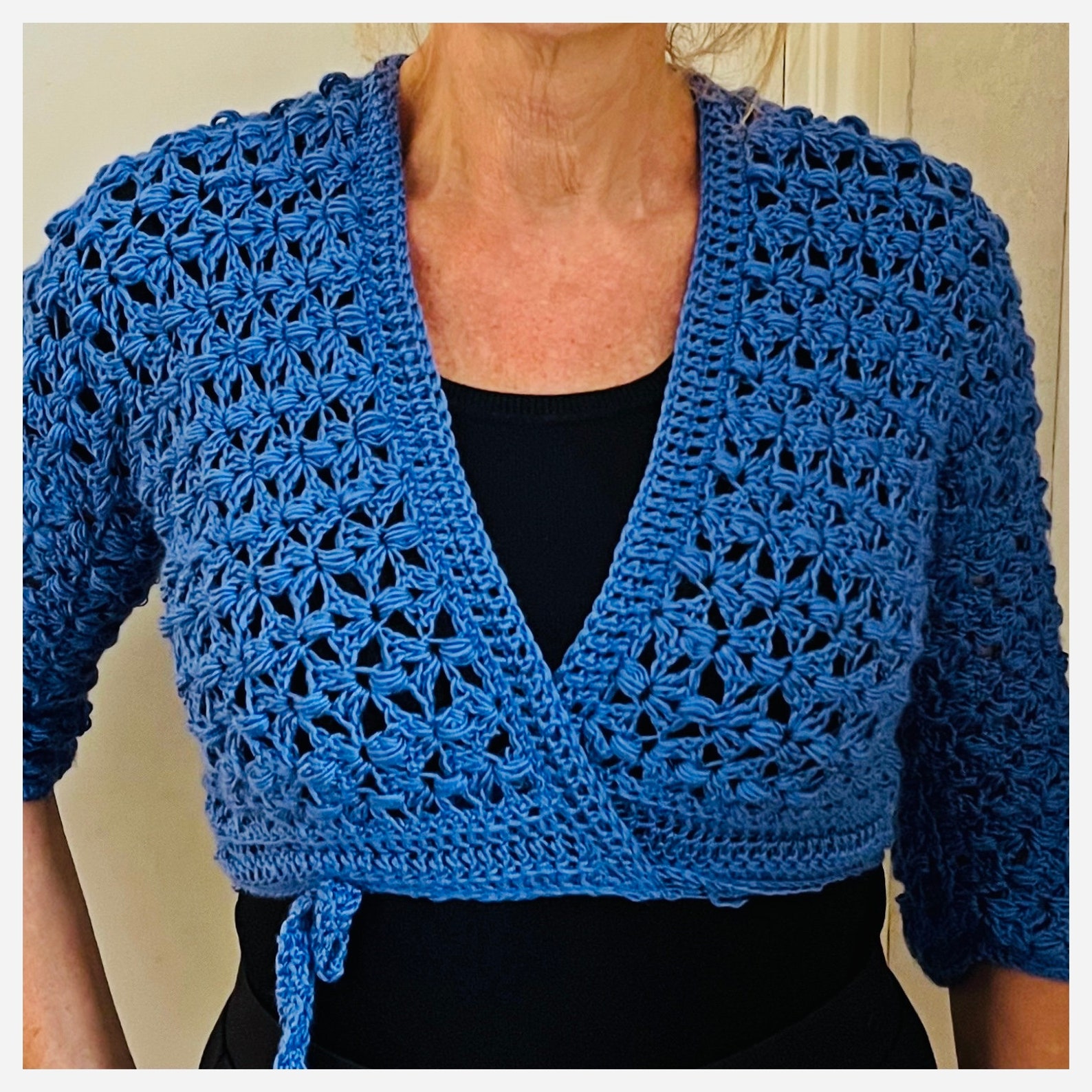 Bonito Bolero, Crochet Pattern English USA & Dutch, Crochet Bolero ...