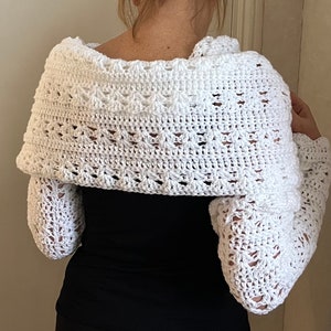 Two Elegant Shawls With Sleeves - Crochet Pattern-english USA and Dutch ...