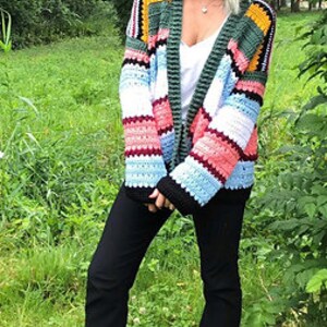 EZ Breezy Laidback Cardi PATTERN - Etsy