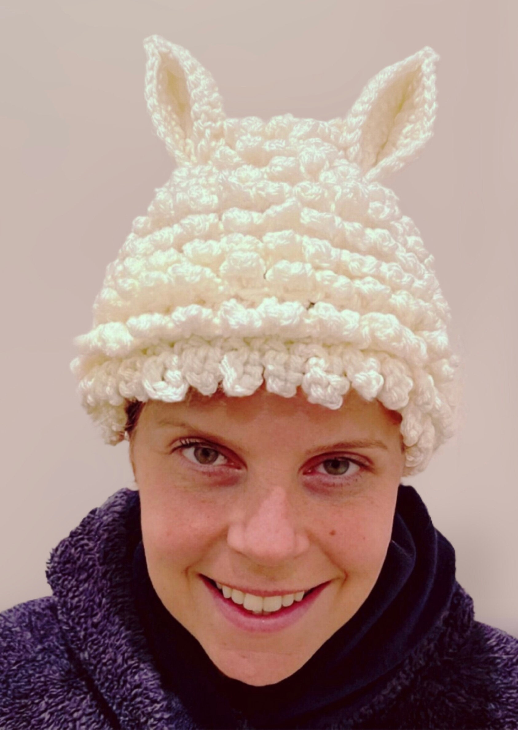 Sally Sheep & Ayla Alcapa Hats, Crochet Pattern English USA, Beanie ...