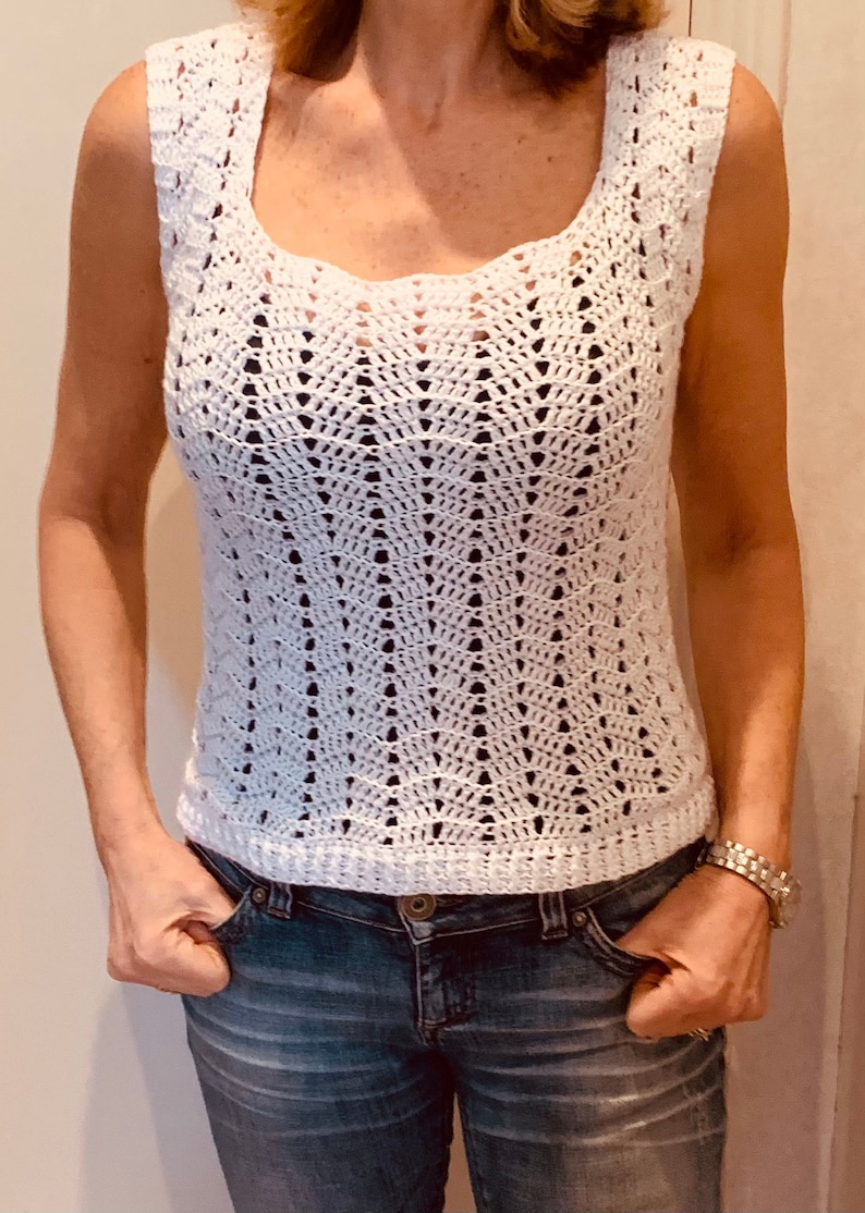Hip and Hot Summer Tops - Two Crochet Patterns - English US Terms ...