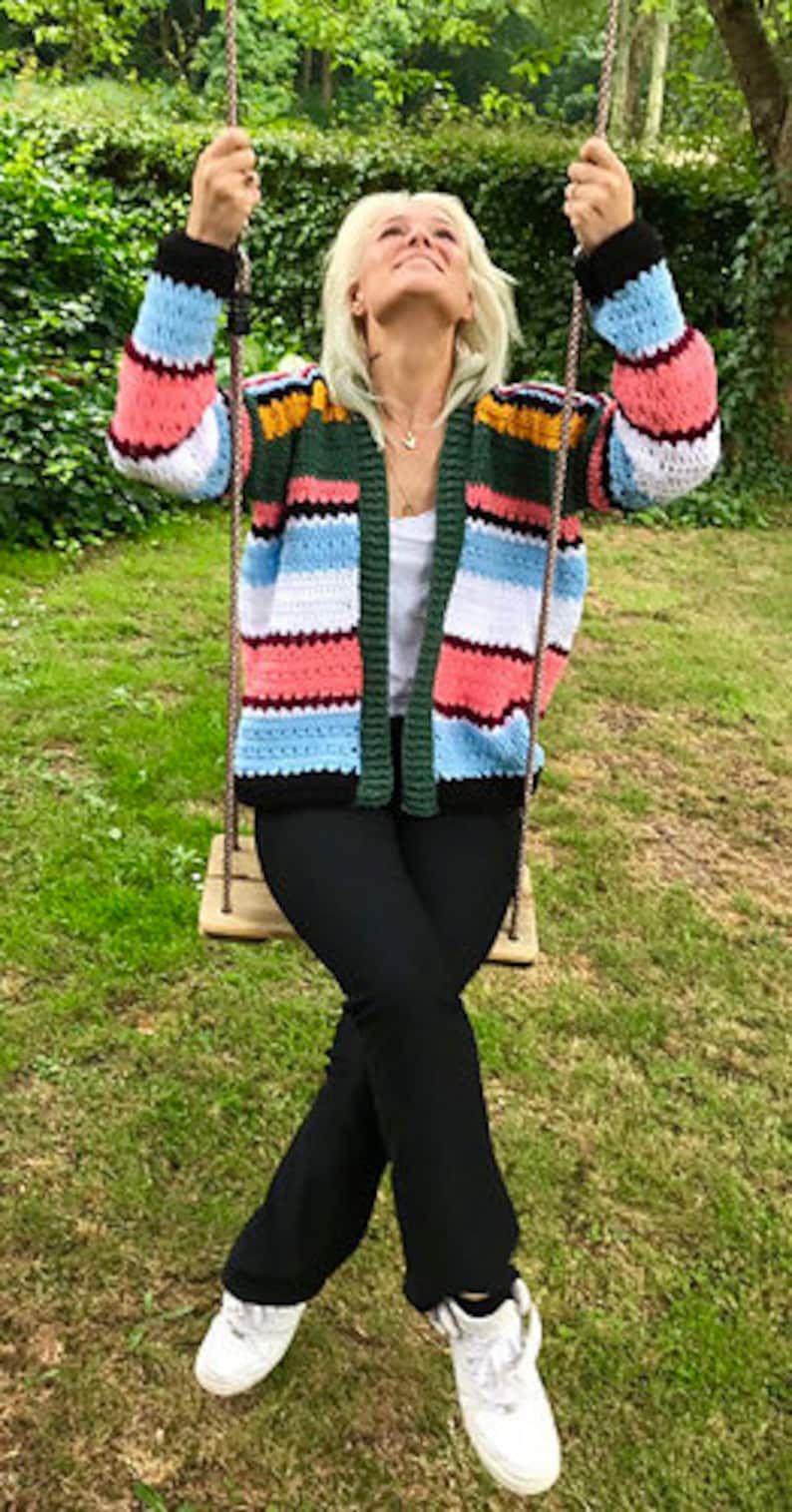 EZ Breezy Laidback Cardi PATTERN - Etsy