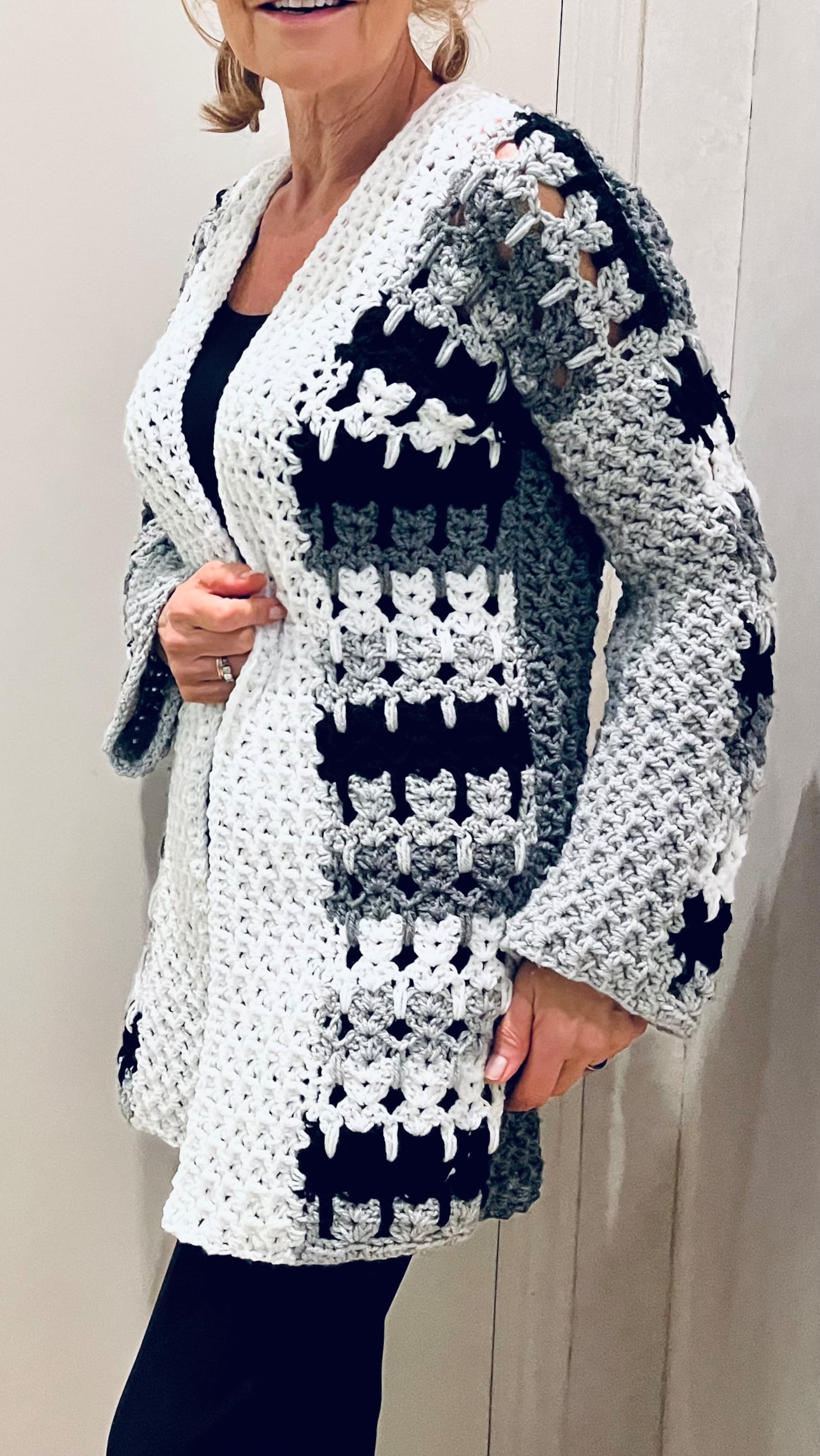 Yedi Cardi the Cat's Meow, Crochet Pattern English USA, Cat Pattern ...