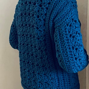 Earth Couture Cardigan-crochet Pattern-english USA and Dutch - Etsy