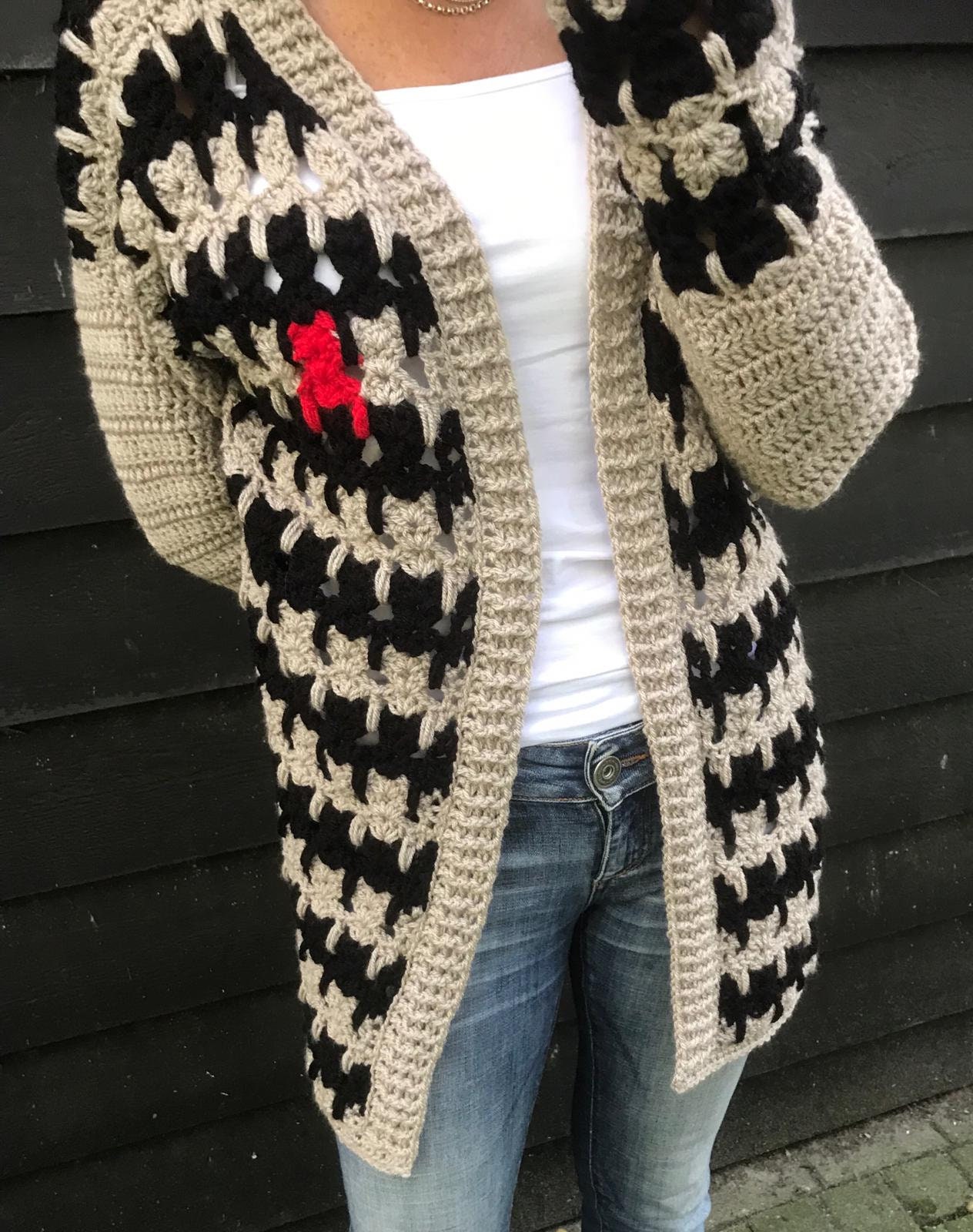 Cats Cardigan PATTERN - Etsy