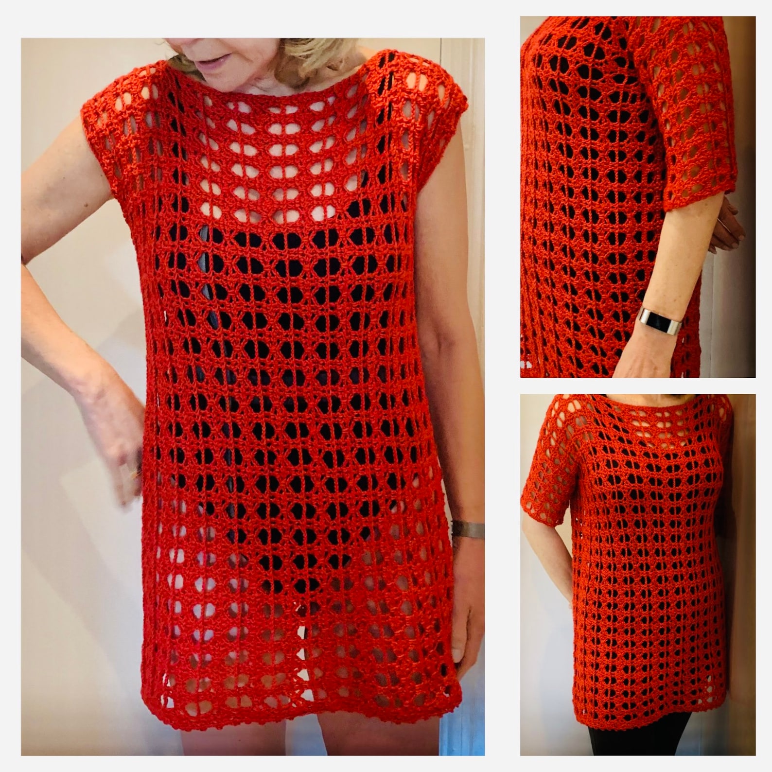 Crochet Pattern, Cabana Swimsuit Cover up Pattern PDF, Beach Wear ...