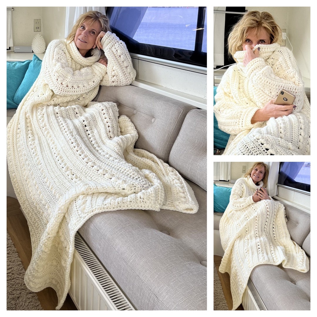 Cozy Couch Sweater Crochet PATTERN - Etsy