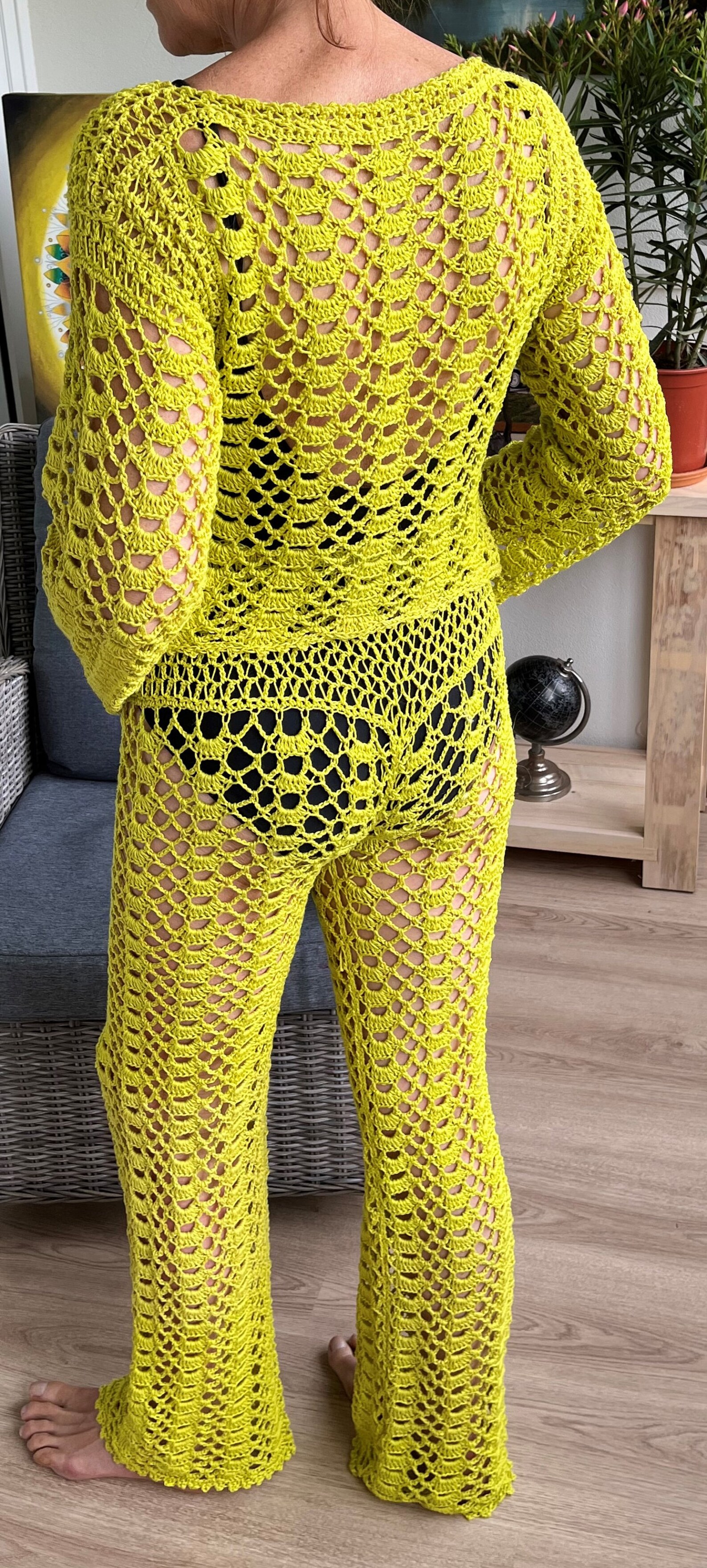 Crochet Pattern-beach Club Cover up Beach Wear Crochet Pattern PDF ...