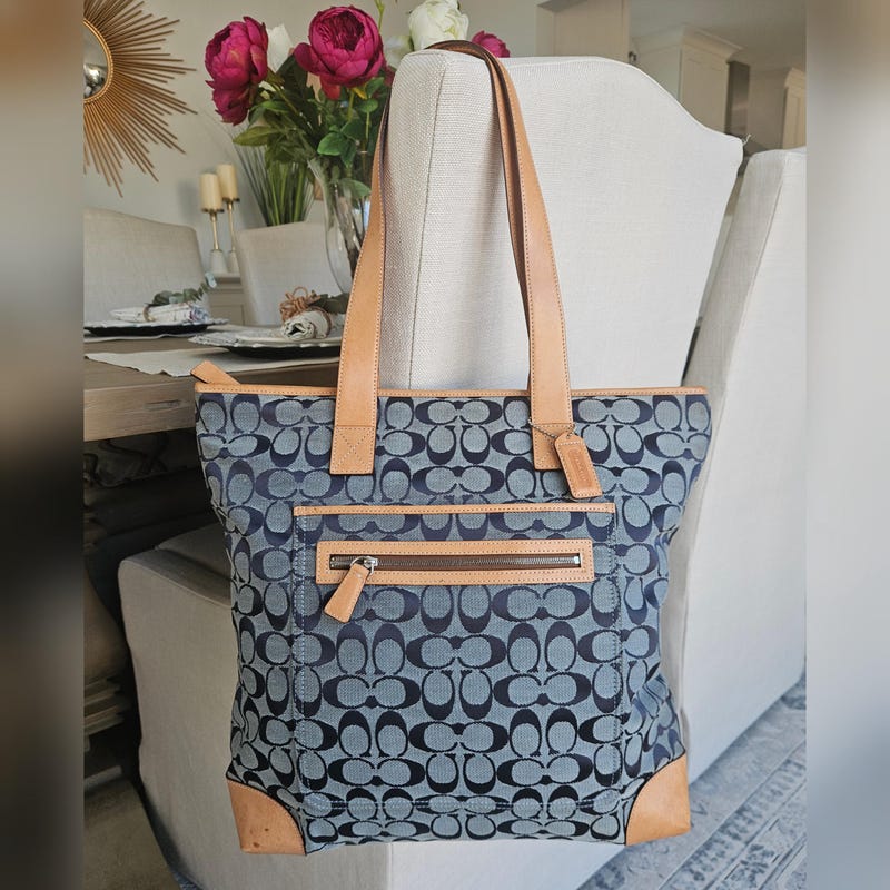 Coach Y2k Signature Bag - Etsy
