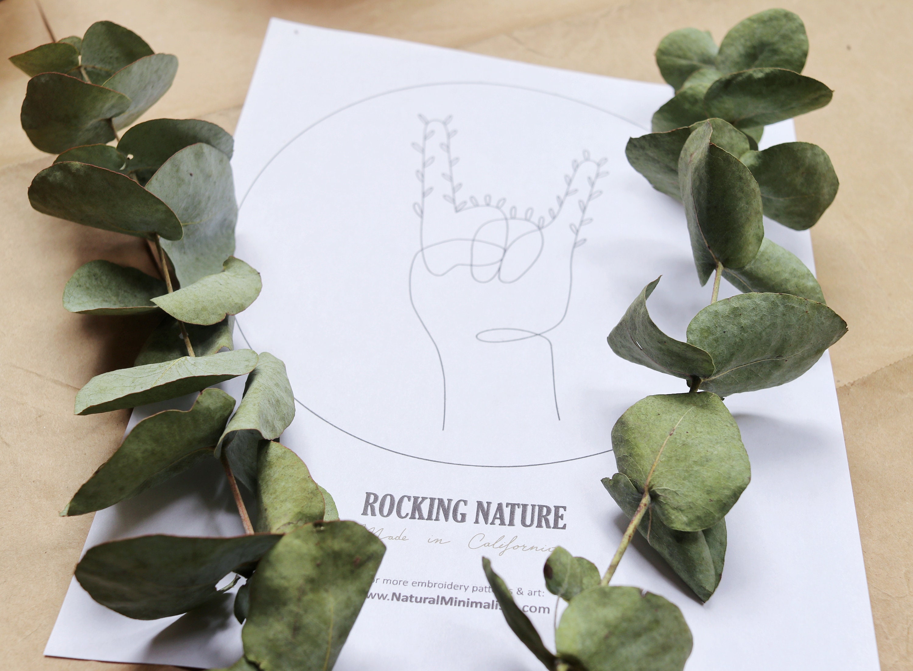 Rocking hand embroidery pattern PDF download embroidery video | Etsy