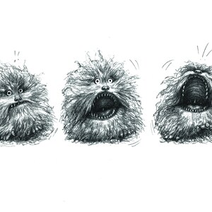 A3 Fizzgig Poster. the Dark Crystal Tribute (free Postage in Australia ...