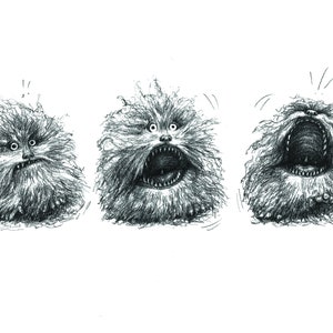 A4 Fizzgig Poster. the Dark Crystal Tribute. - Etsy