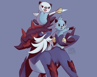 Samurott Art - Etsy