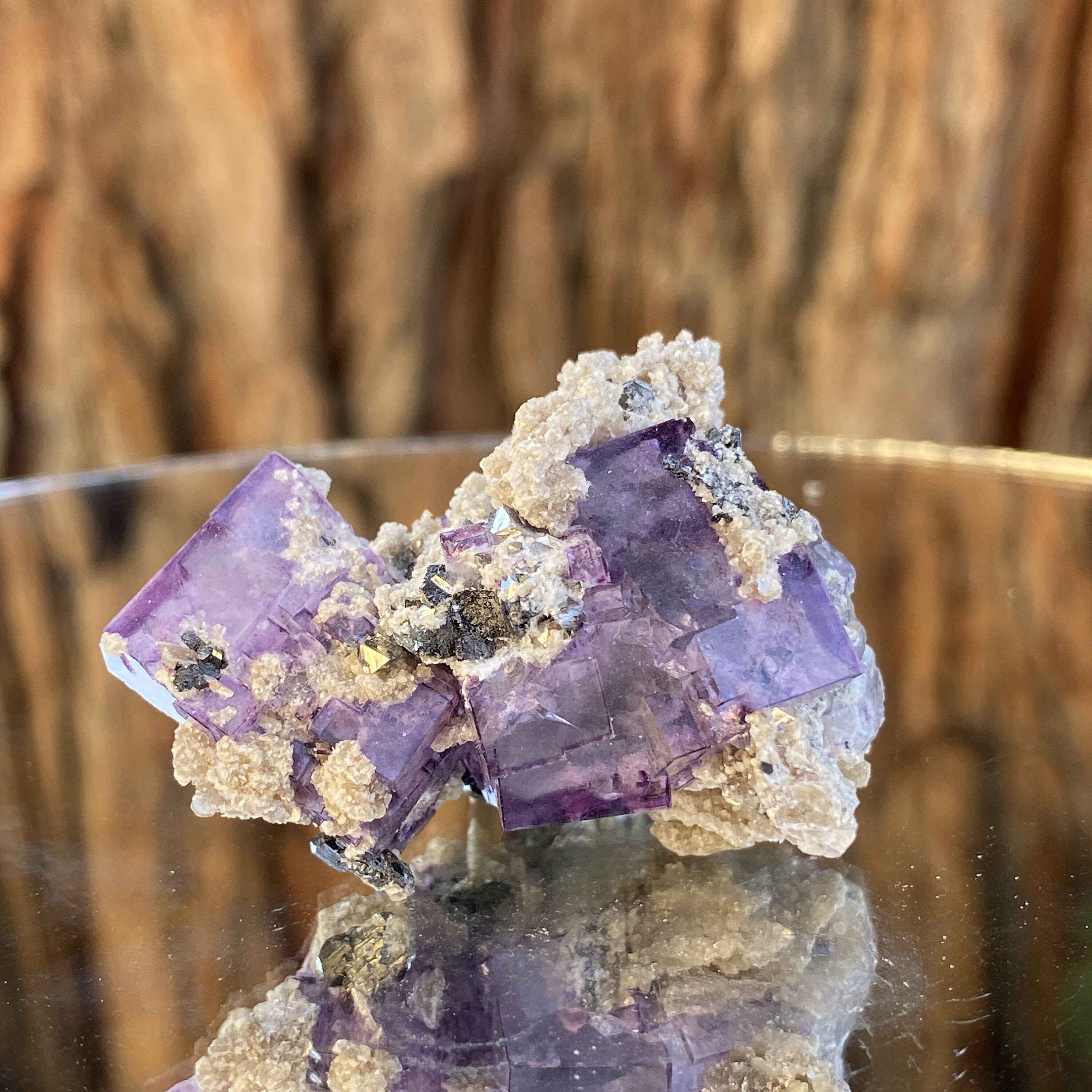 44g 5x3x4cm Purple Fluorite from China by Locco Decor | Etsy