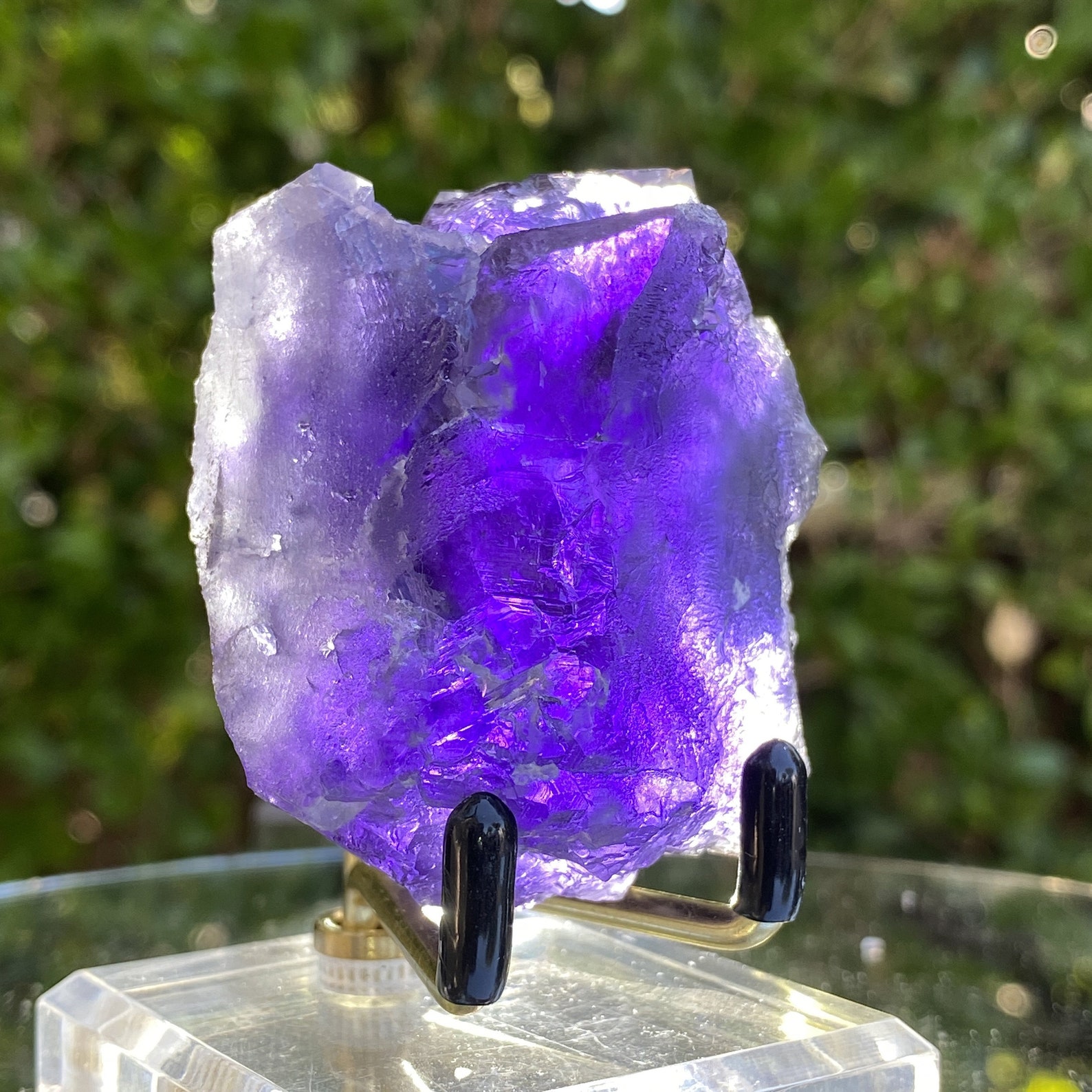 136g 5x4x4cm Purple Tanzanite Fluorite From China by Locco - Etsy