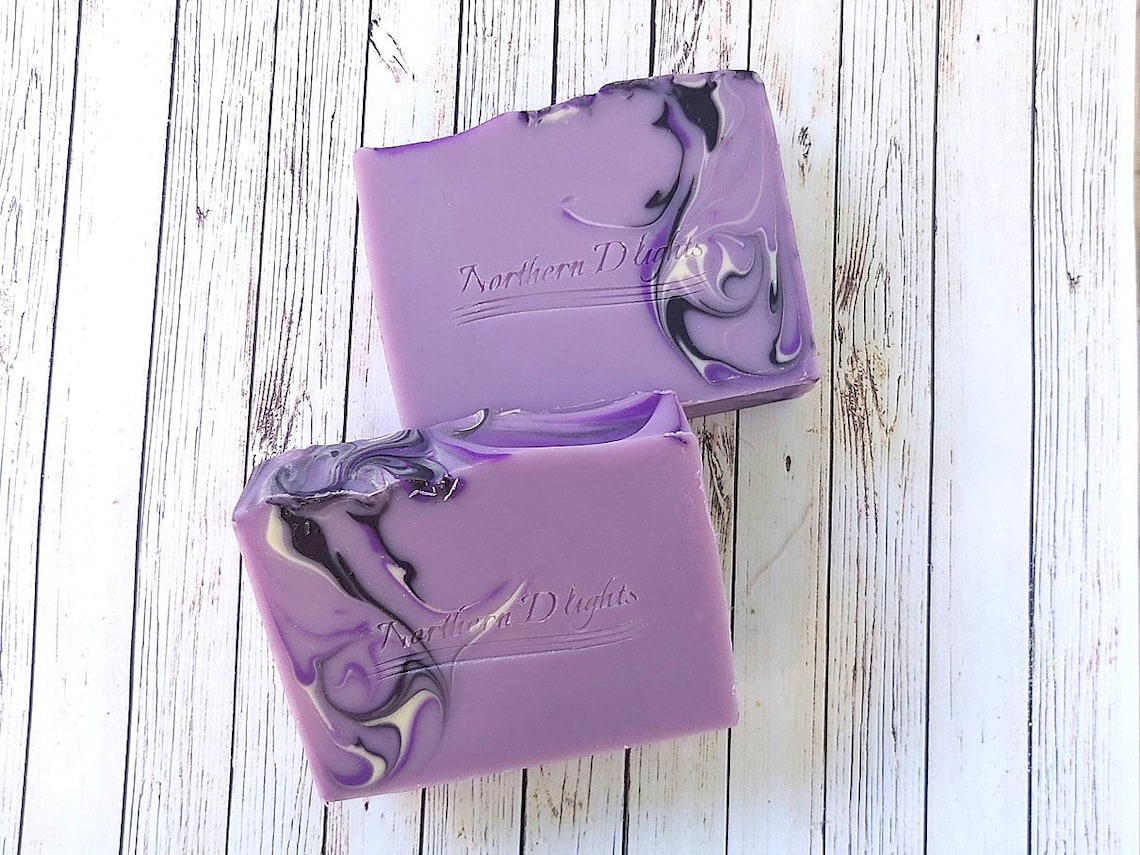 Lavender Handmade Soap Artisan Lavender Soap Bar Natural | Etsy