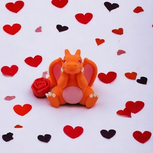 Valentine Charizard With Heart Eyes - Valentine's Day Gift for Her ...