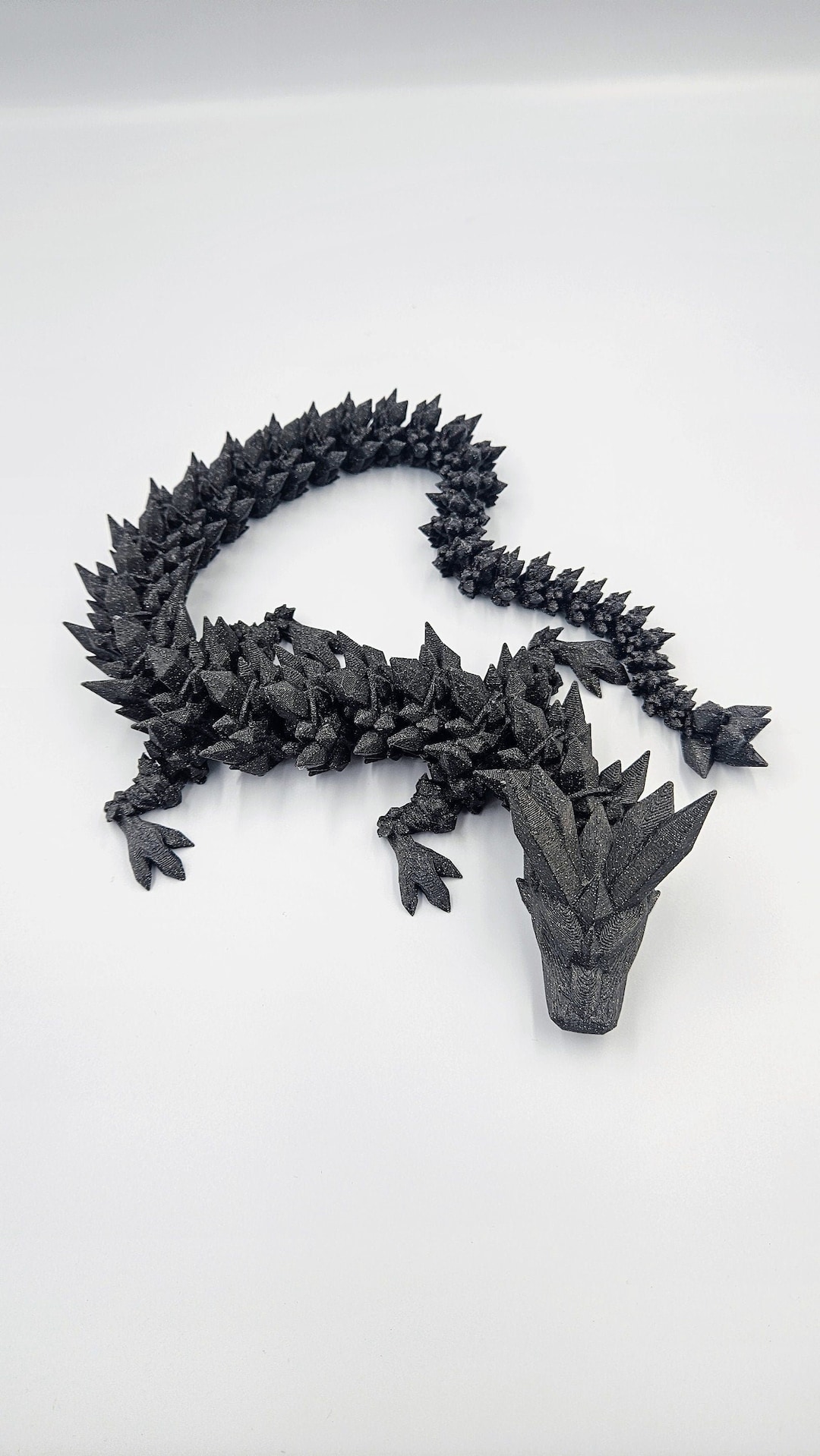 Crystal Dragon Articulating Fidget Toy - Flexi Dragons Flexible ADHD ...