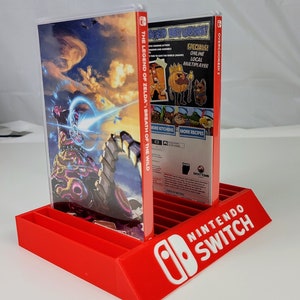 Nintendo Switch Game Case Organizer - Fits up to 12 Games - Raised ...