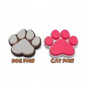 Dog and Cat Paw Fidget Clickers Desktop Toys - Sensory Toy - Autism ...
