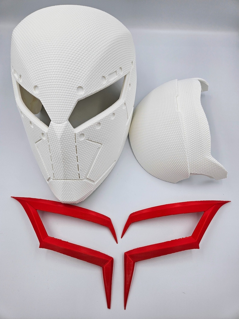 Spiderman 2099 Face Shell With Option for Magnetic Lenses and Backplate ...