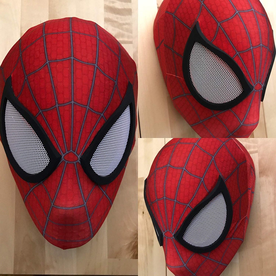 Spider-man Face Shell 3D Printed Mask Homecoming Spiderman - Etsy