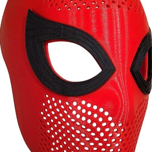 Spider-man Face Shell 3D Printed Mask Homecoming Spiderman - Etsy