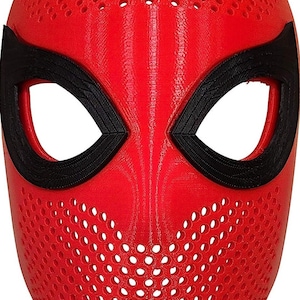 Spider-man Face Shell 3D Printed Mask - Homecoming Spiderman - Amazing ...