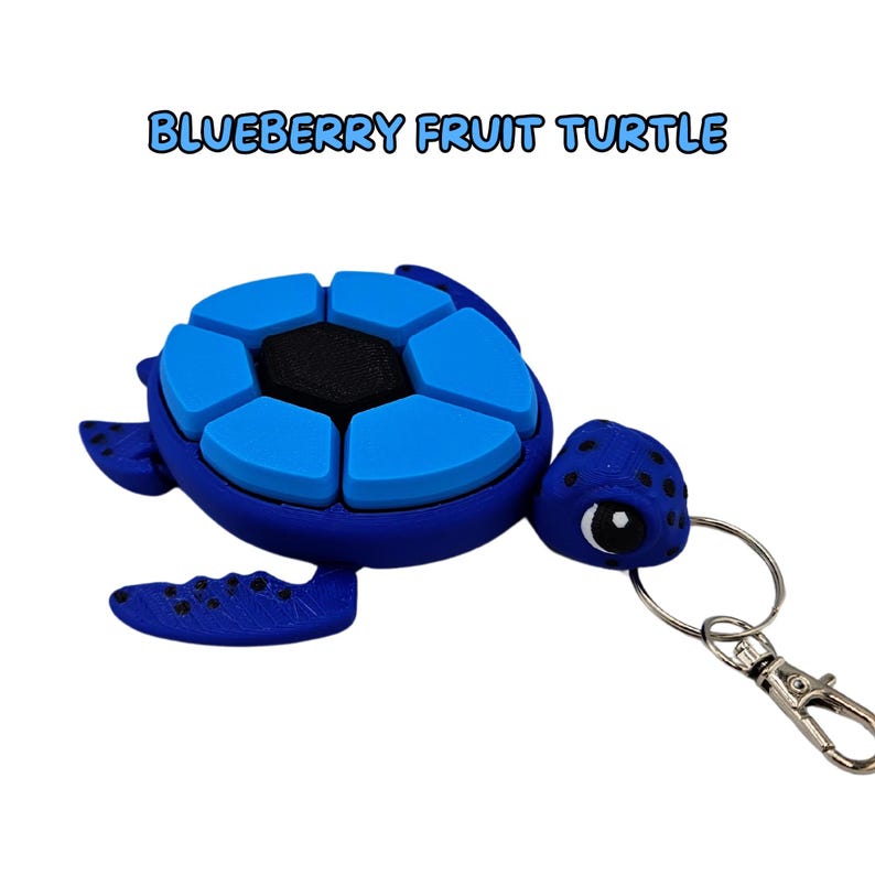 Turtle Fidget Clickers - Fruit Series Desktop and Keychains - Sensory ...