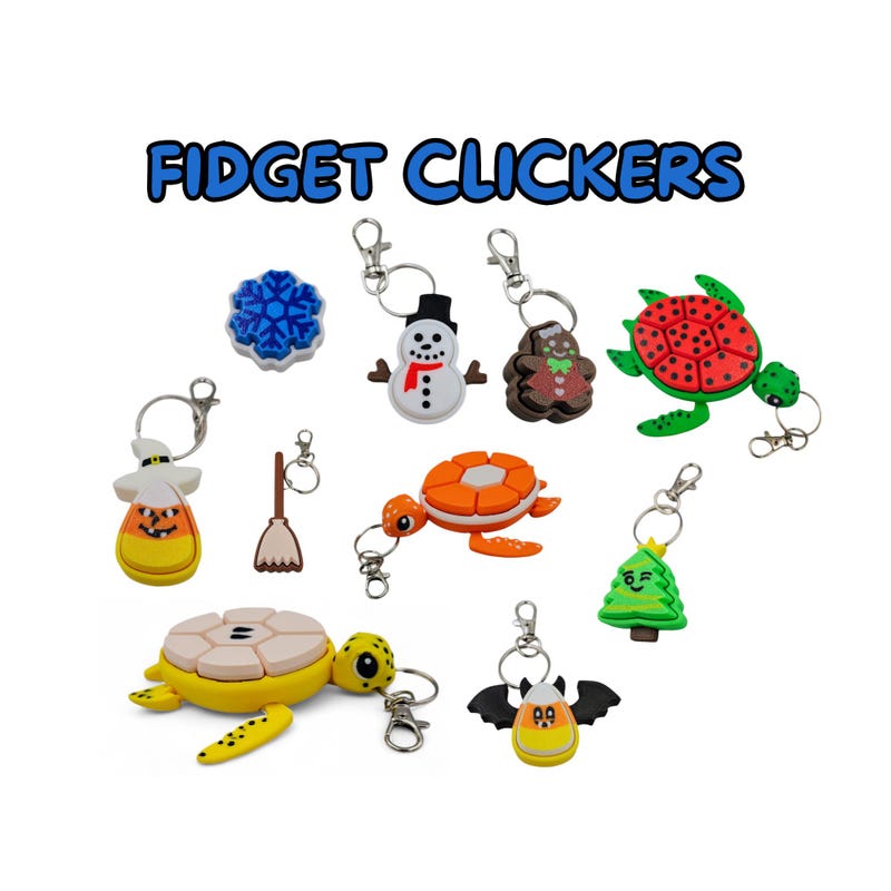 Key Ring Fidget - Etsy