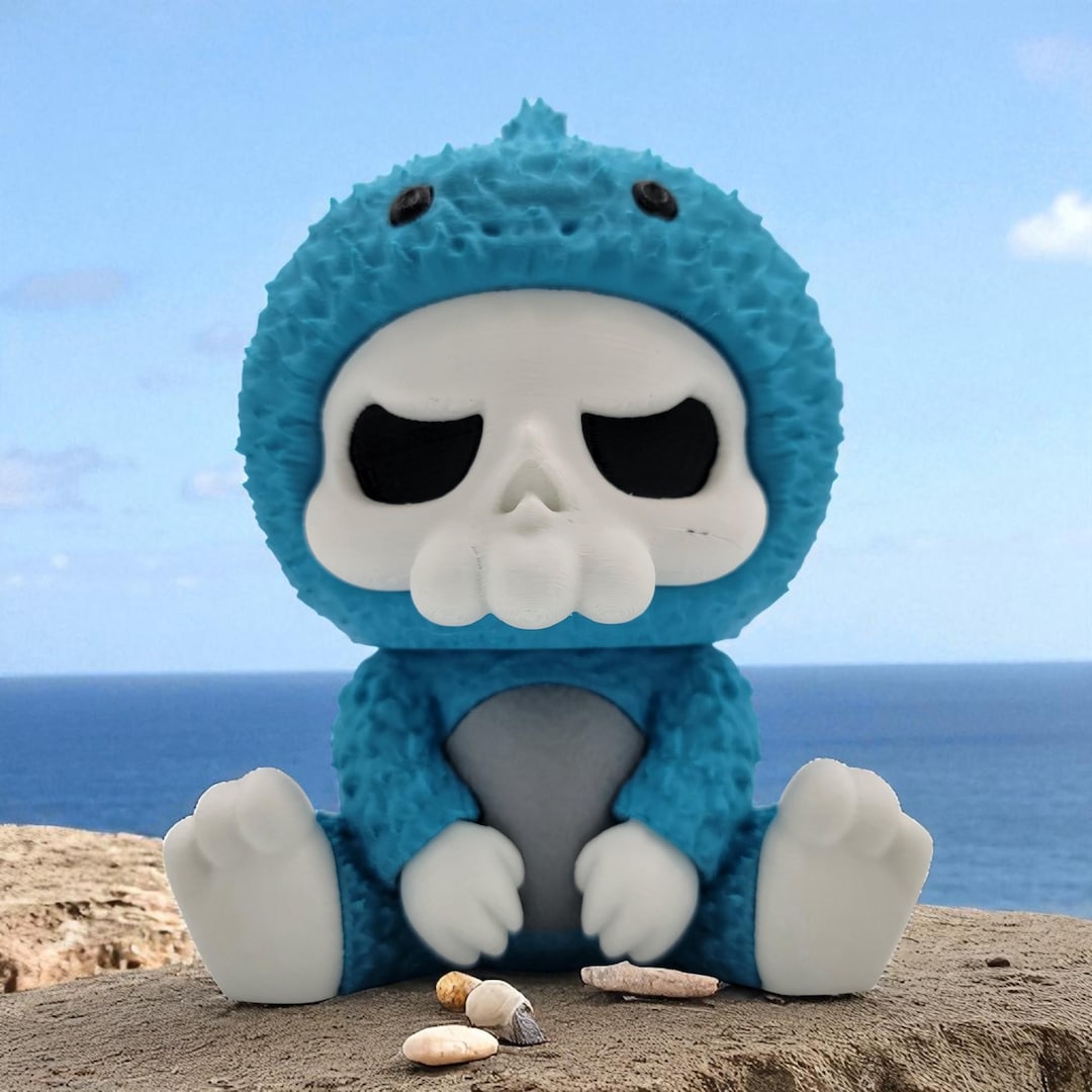 Skubbie Chompy Figurine | 3D Printed Collectible Toy | Custom Miniature ...