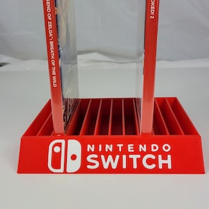 Nintendo Switch Game Case Organizer - Fits up to 12 Games - Raised ...