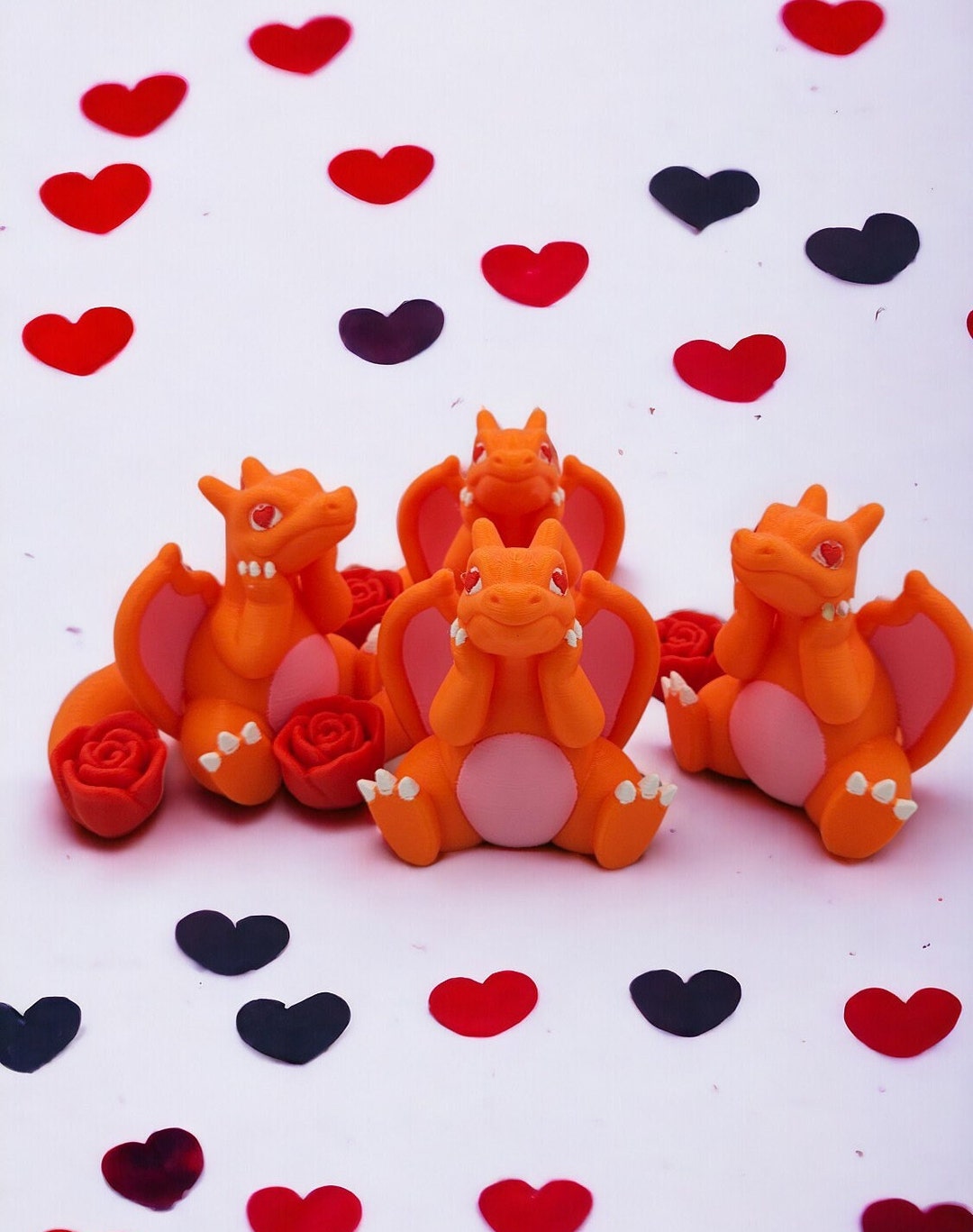 Valentine Charizard With Heart Eyes Valentine's Day Gift for Her ...